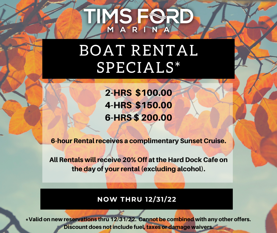 Tims Ford Boat Rental