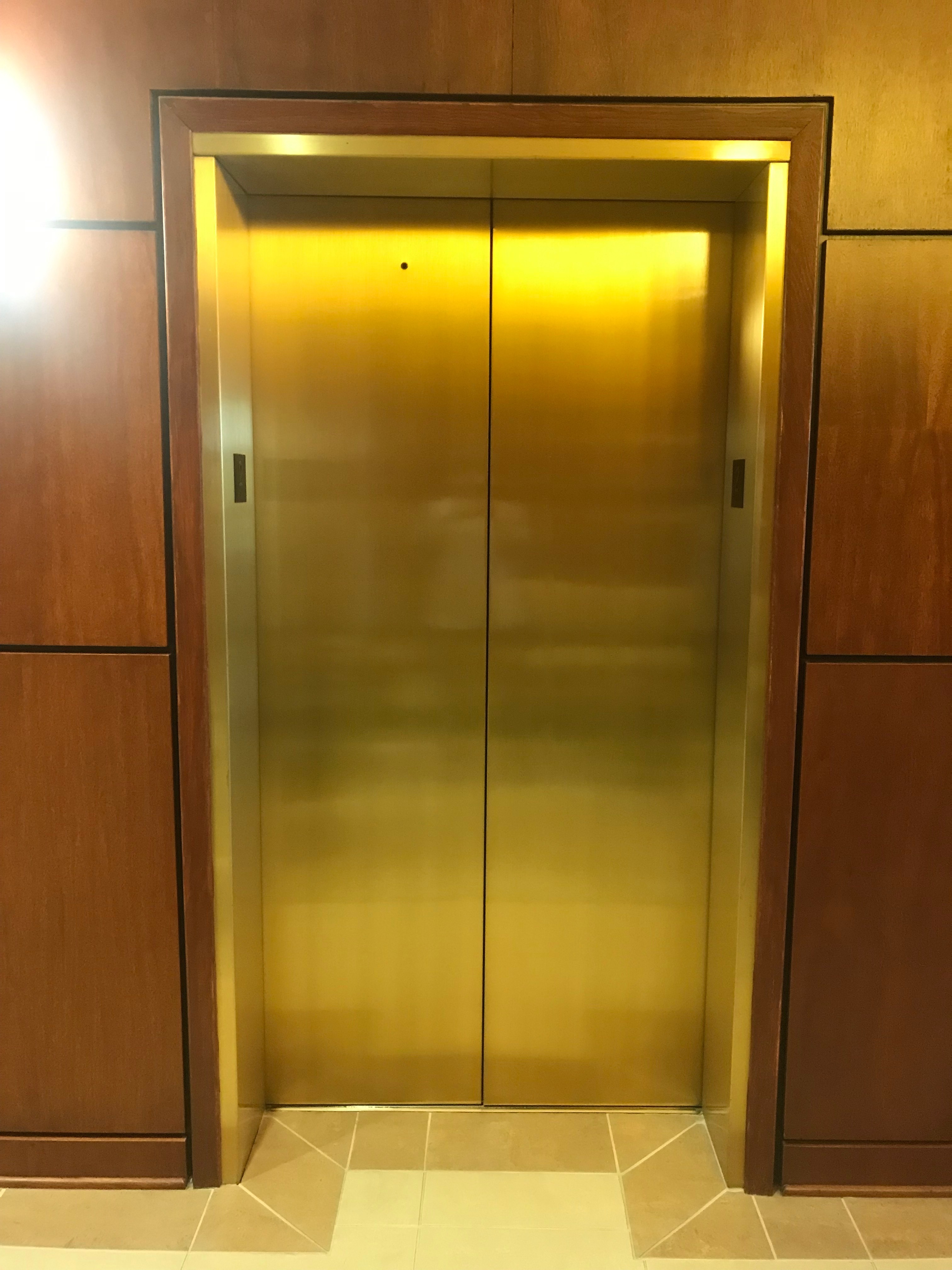 Elevator restorations scratches stainless steel brass polish Elevator ...