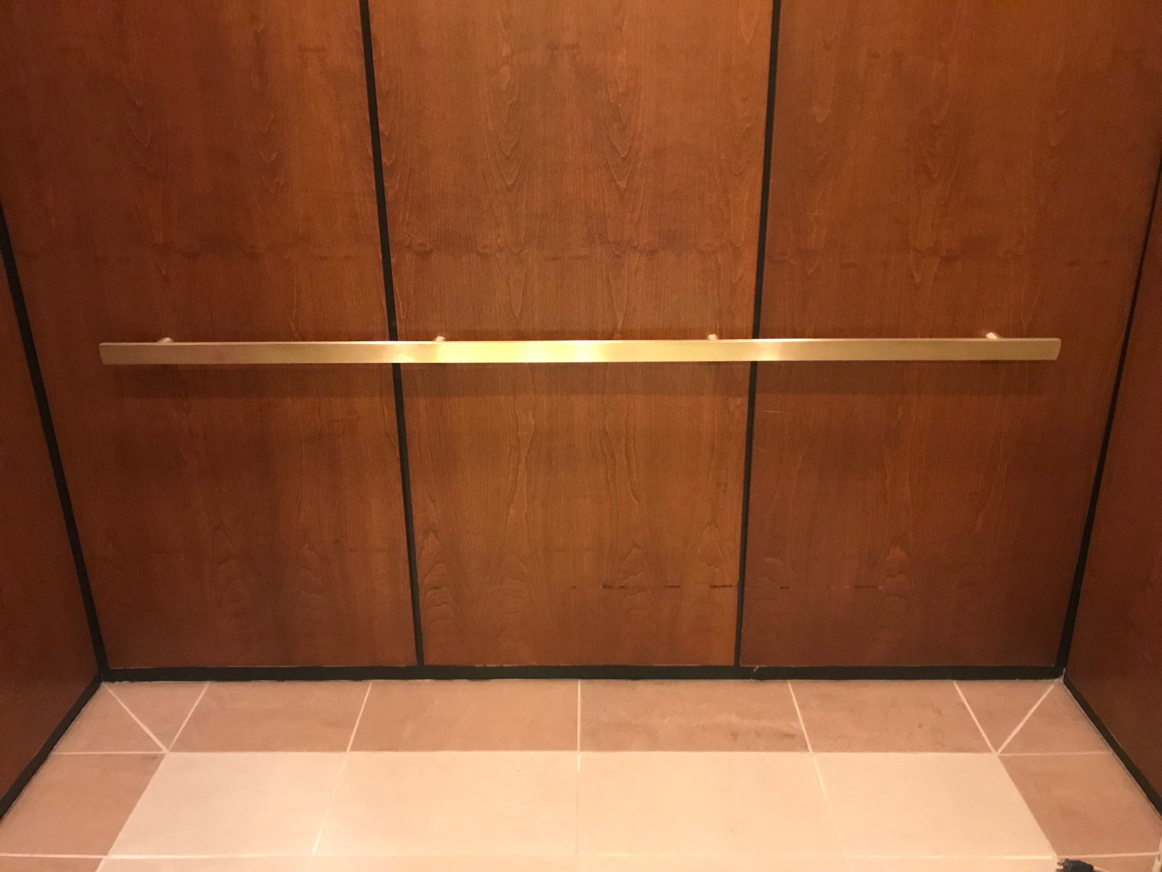 Elevator restorations scratches stainless steel brass polish Elevator Elevator